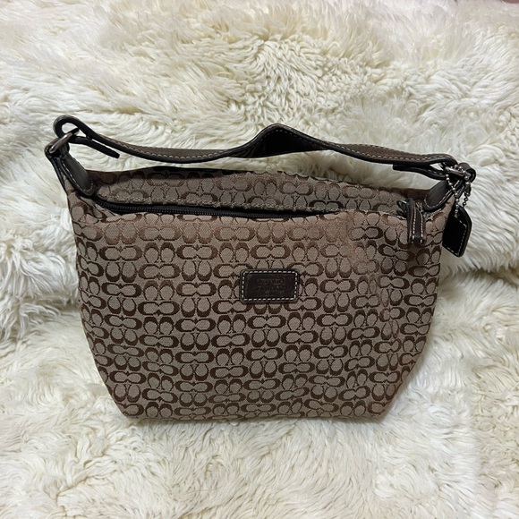Coach | Bags | Coach Canvas Small Shoulder Bag | Poshmark